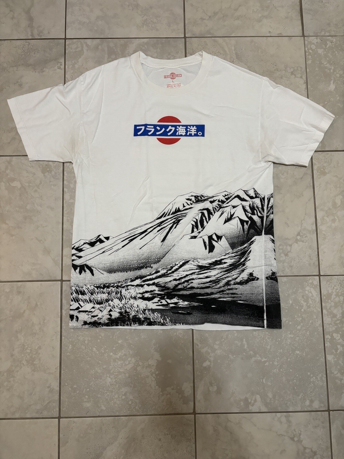 rare Frank Ocean Nostalgia Ultra 2011 music tour t sh… - Gem