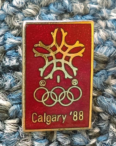 Calgary 88. Winter Olympic Games, Canada, official logo Made in Canada ...