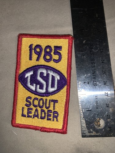 1985 LSU Scout Leader Usher BSA Patch Boy Scouts | eBay