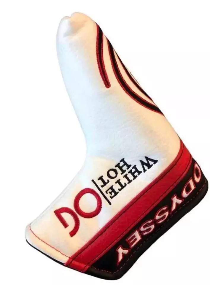 BRAND NEW ODYSSEY WHITE HOT OG ROSSIE PUTTER HEADCOVER HEAD COVER BLADE ...