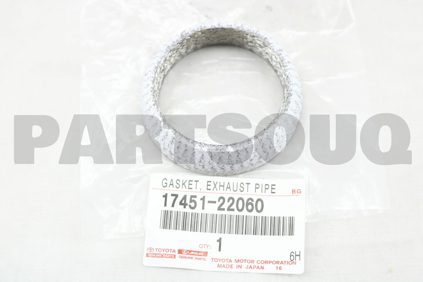 1745122060 Genuine Toyota GASKET, EXHAUST PIPE 17451-22060 | eBay