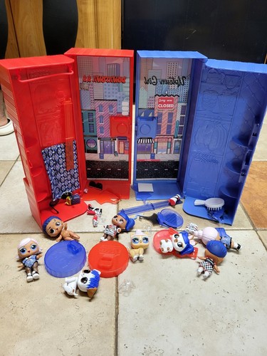 LOL Amazing Surprise Doll lot Uptown & Downtown families Lockers ...
