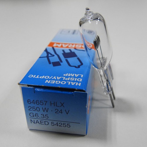 OSRAM 64657 HLX 24V250W G6.35 Halogen Optic Lamp 300H Surgical ...