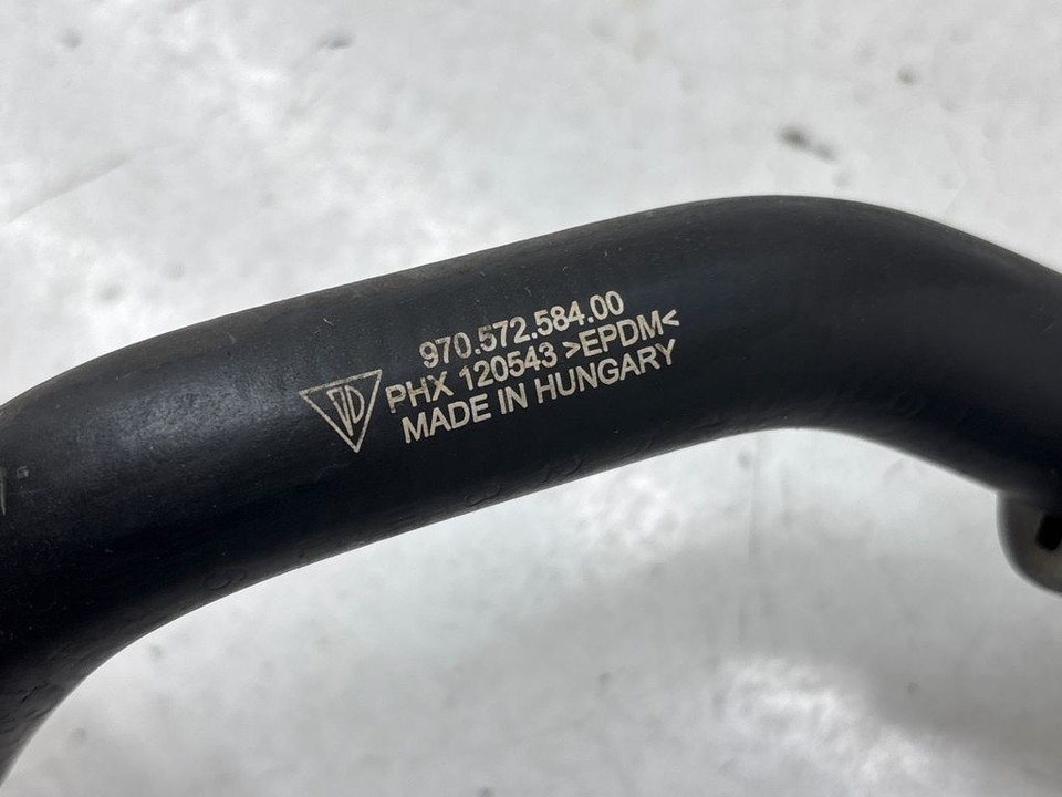 Porsche Panamera (970) 2016 Petrol engine water coolant pipe hose ...