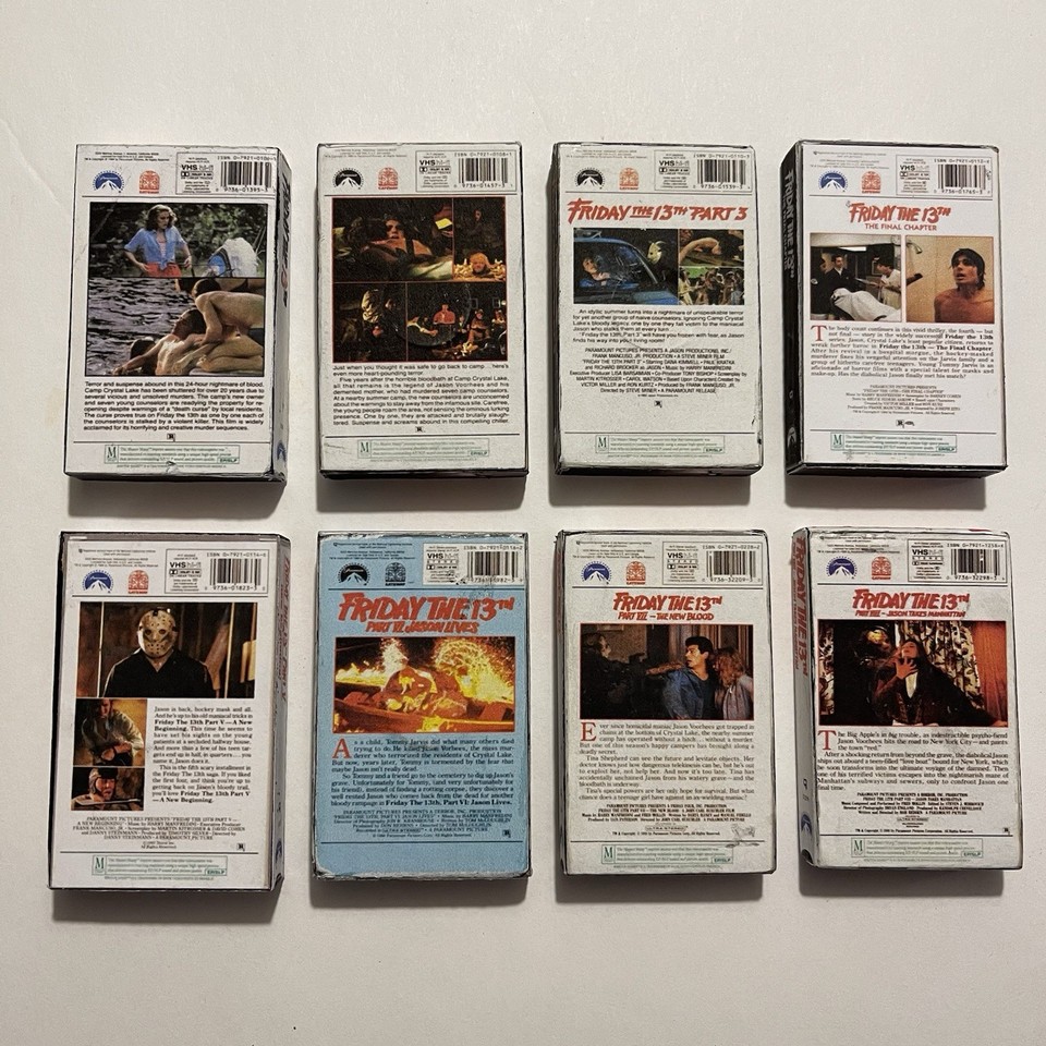 Retro 3D Horror Movies Mini VHS Refrigerator Magnets Collectable | eBay