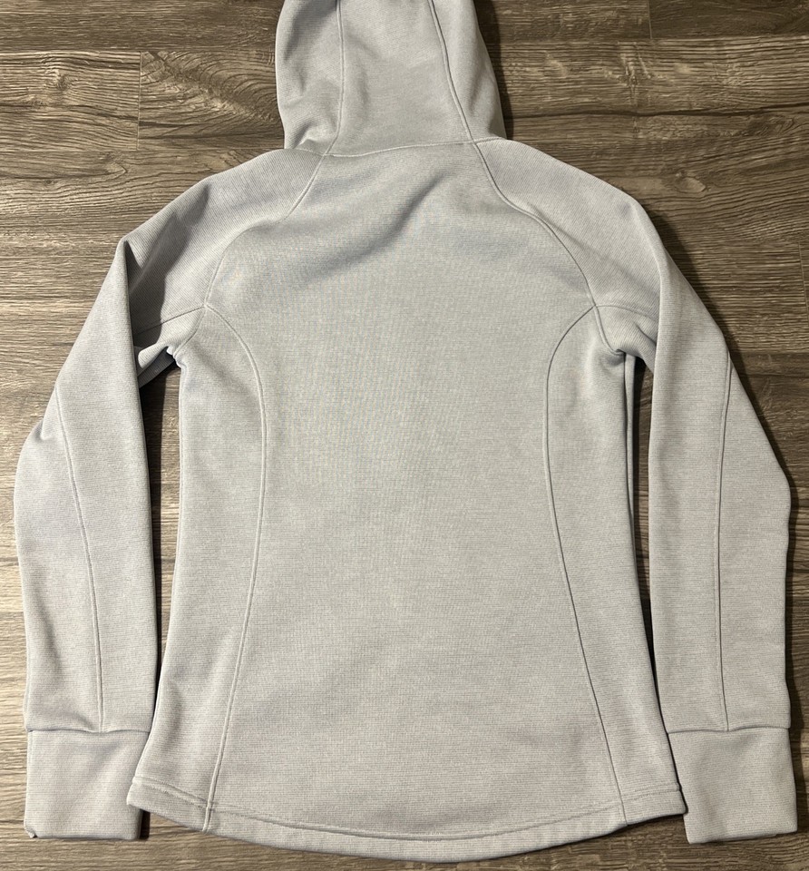 Under Armour Storm Cold Gear Women’s Gray Full Zip Jacket Swacket Size ...