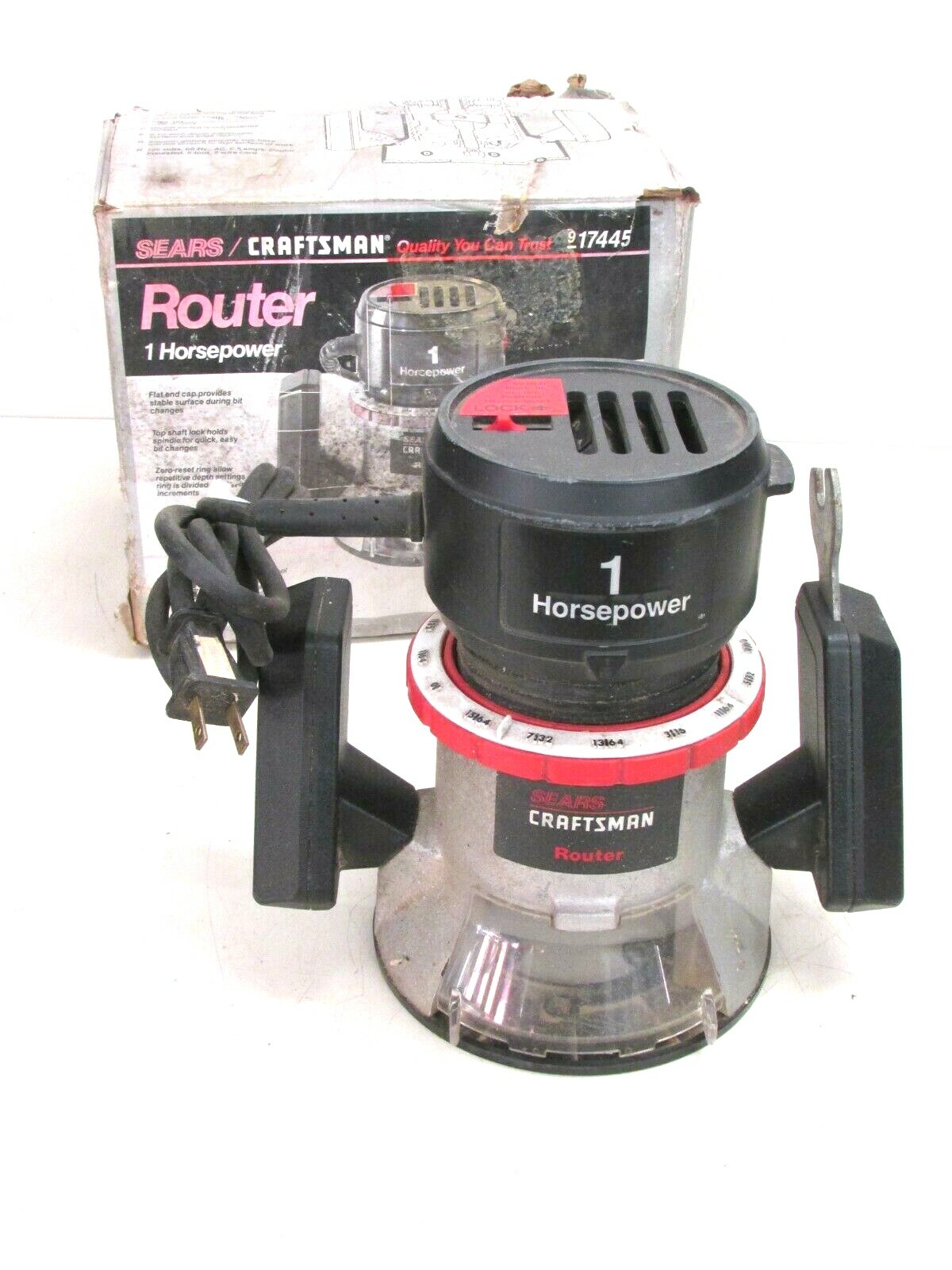 CRAFTSMAN 1 HP ROUTER, 120V 6.5A, 25000 RPM, 315.174451 | eBay
