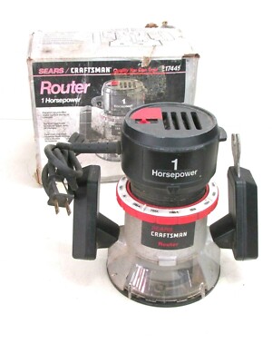CRAFTSMAN 1 HP ROUTER, 120V 6.5A, 25000 RPM, 315.174451 | eBay