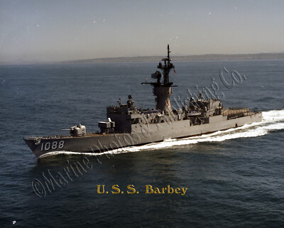 USS BARBEY FF 1088 Custom Photo Print #2 | eBay