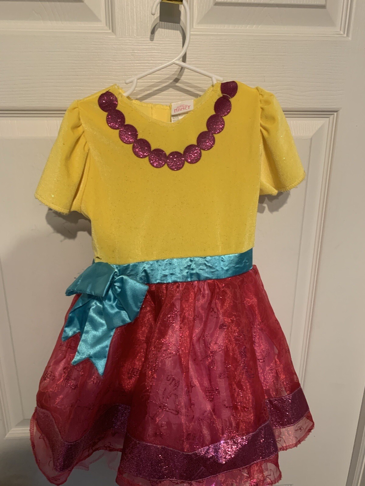 Disney Junior Fancy Nancy Dress Up Costume Toddler Child Size 3T-4T ...