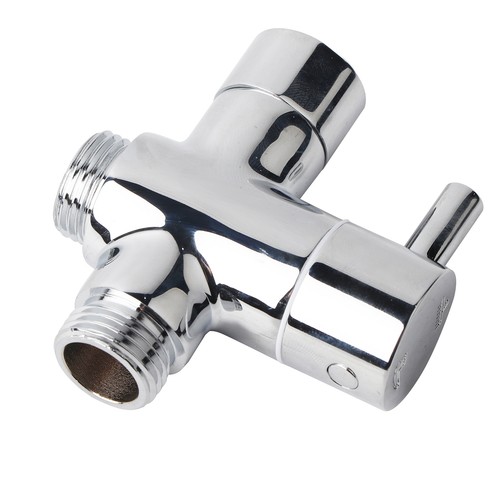 /2 Brass Two-way Shower Head Diverter Valve Shower Arm Splitter For ...