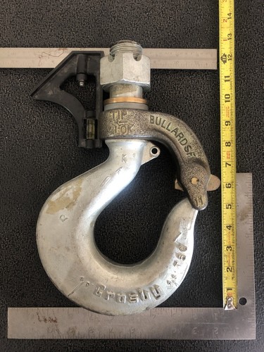 Crosby 9.2 Ton Bullard Hook Crane Hoist | eBay