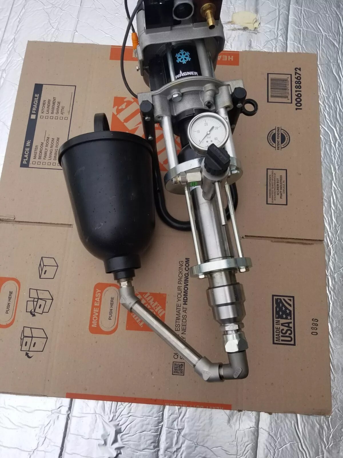 WAGNER INDUSTRIAL WILDCAT 10-70 LP PE+T HIGH PRESSURE PISTON PUMP ...