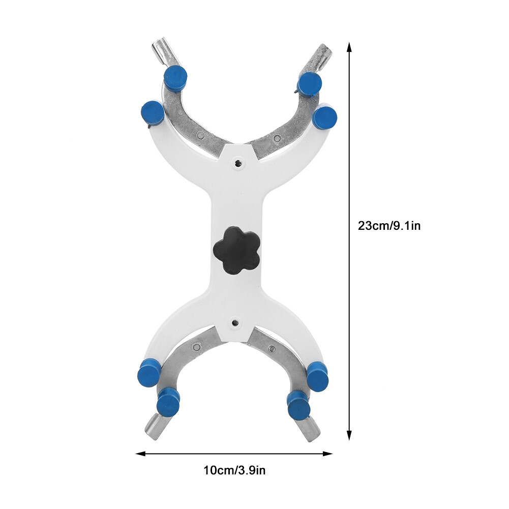 Lab Chemistry Bilateral Iron Burette Clamp Dropper Holder Clip Burette ...