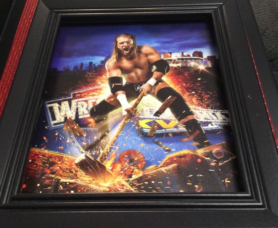 WWE Triple H Print Ad Poster Art (Frame Not Included) | eBay