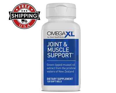 Omega XL 120ct by Great HealthWorks Small, Potent,Joint Pain Relief ...