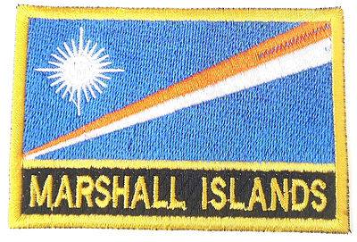 Marshall Islands Embroidered Sew or Iron on Patch Badge | eBay