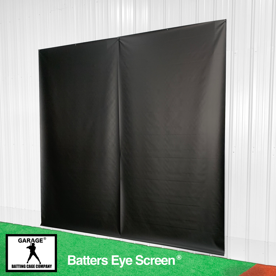 SZP - Batters Eye Screen ® - Optimize Batting Cage Training - INDOOR ...
