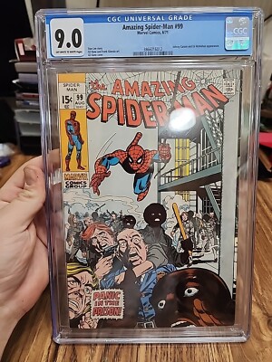The Amazing Spider-Man #99 Cgc 9.0 OFF White To White Pages (Aug 1971 ...