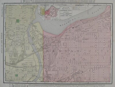 United States (1900-Now) - Kansas Map