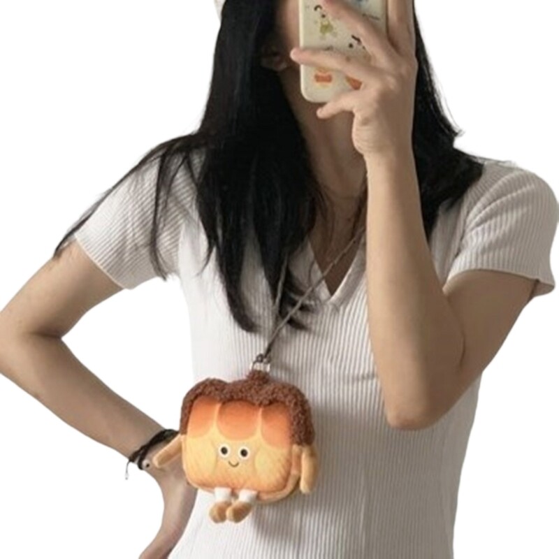 Headset Bread Shape Coin Purse for Kids Cartoon Small Wallet | eBay