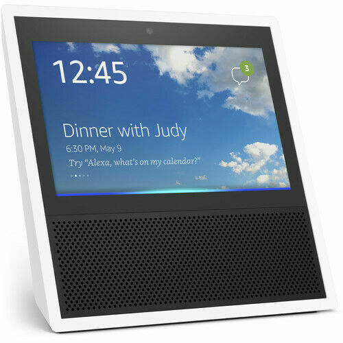 Amazon Echo Show 1st Gen Smart Speaker with Alexa - White (B010CEHQTG ...