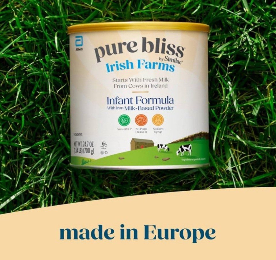 Pure Bliss Irish Farms, Similac Ireland Baby Formula, Infant Formula ...