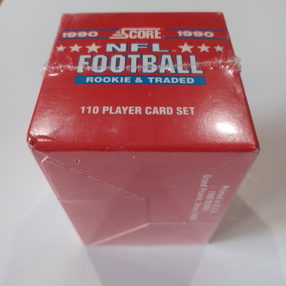 1990 Score NFL Football Rookie & Traded Emmitt Smith RC 110 Set Factory ...