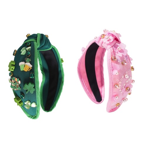 Eye-catching Headbands Blingbling Hair Hoop Headpiece Leprechaun ...