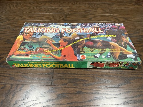 Vintage 1971 Mattel Talking Football Game | eBay