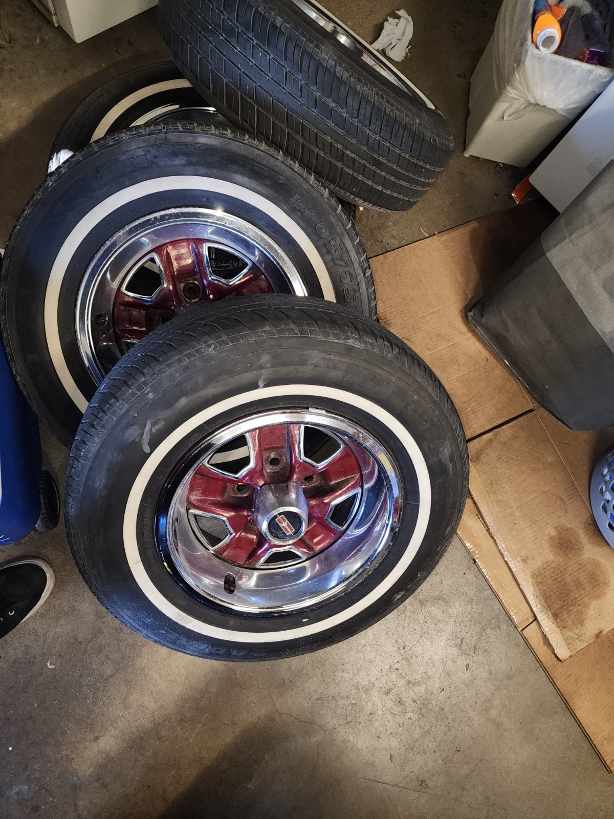Set of 4 Original Rally wheels 1980 oldsmobile cutlass supreme (WHEELS ...