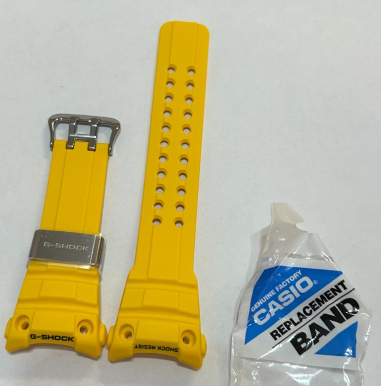 CASIO STRAP GWN-1000-9A ORIGINAL STRAP GWN-1000-9 GWN-1000 YELLOW | eBay