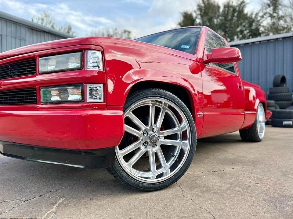 20x8 20x9.5 US MAGS BULLET U130 WHEELS RIMS TIRES CHEVY GMC OBS C10 ...