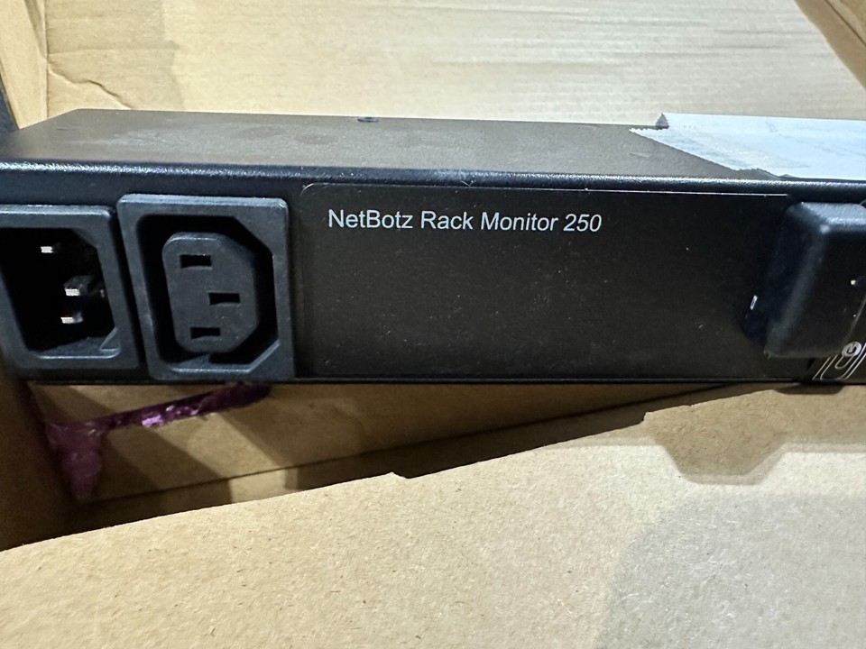APC SCHNEIDER ELECTRIC NBRK0250 NETBOTZ RACK MONITOR 250 - BRAND NEW | eBay