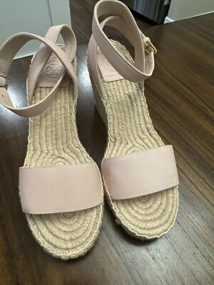 Tory Burch Women’s Wedge Shoes Size 6M Sea Shell Color | eBay