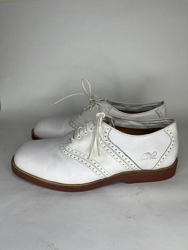 arnold palmer Belfry Shoes Oxfords Lace Up Men Size 10M White Leather ...