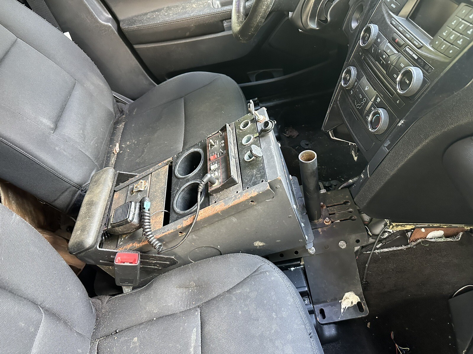 Police Console With laptop Stand | eBay