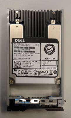 Dell 3.84TB 12Gb/s SAS 2.5in MLC SSD GYMY9 Toshiba PX04SVB384 ...