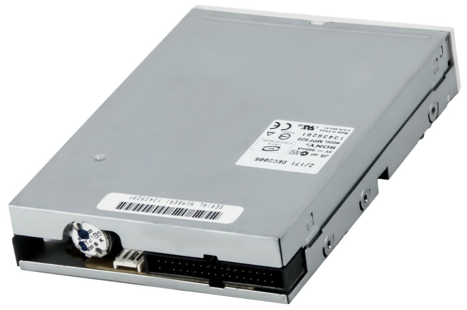 FDD 1.44MB SONY Diskettenlaufwerk Computer intern Floppy Drive Weiß | eBay