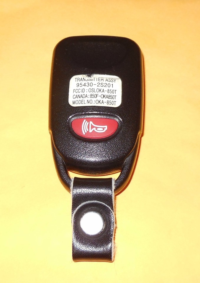 OEM HYUNDAI TUCSON KEYLESS REMOTE TRANSMITTER 95430-2S201 / OSLOKA-850 ...