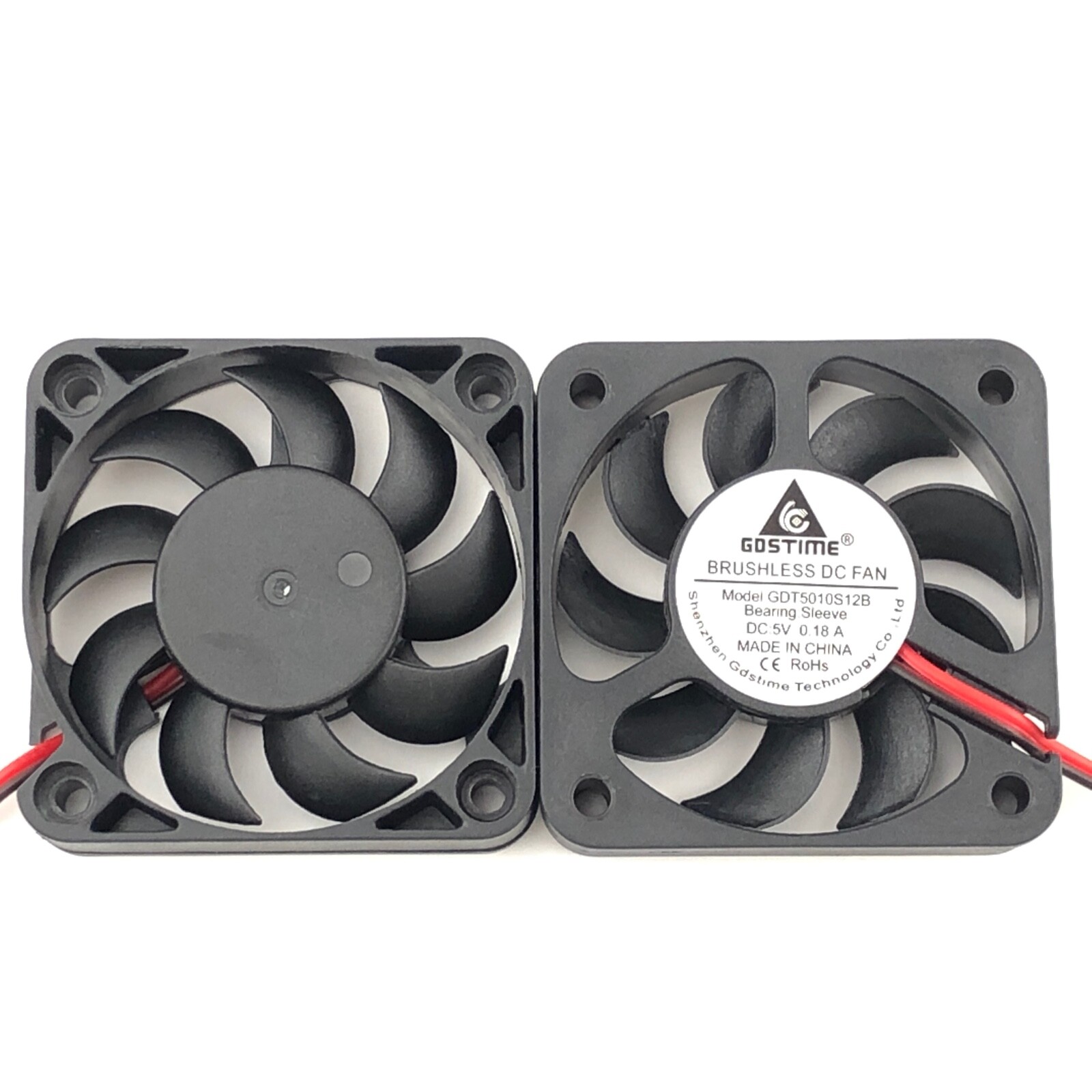 5V 50mm Cooling Computer Fan 5010 50x50x10mm DC 3D Printer 2-Pin US ...