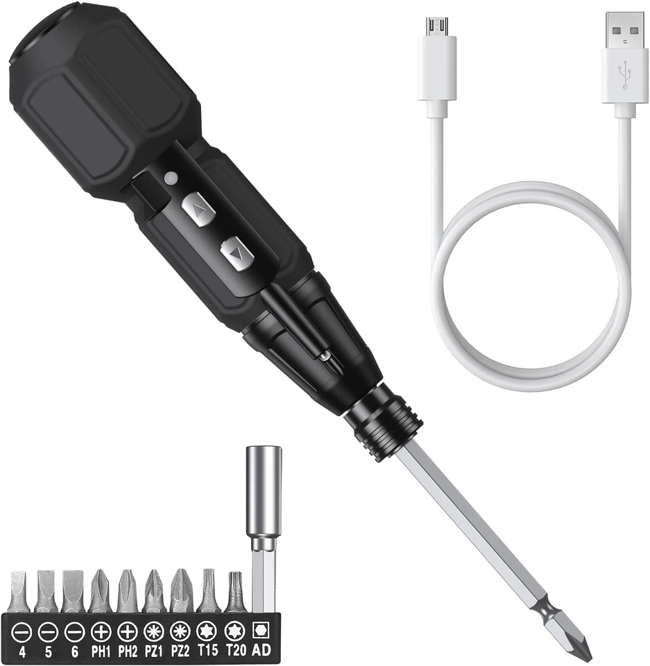 Electric Screwdriver Cordless, Rechargeable Power Screwdrivers Set ...