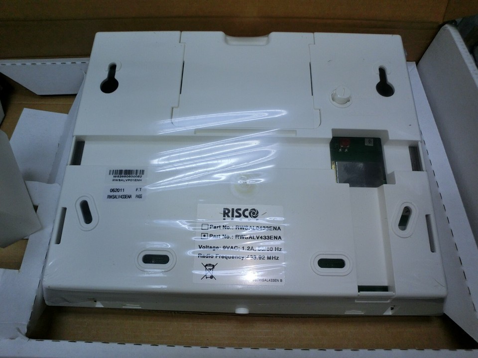 Risco WisDom RWSALVP01ENH,Wisdom433Voice(Eng)+Keyfob,RWSALV433ENA ...