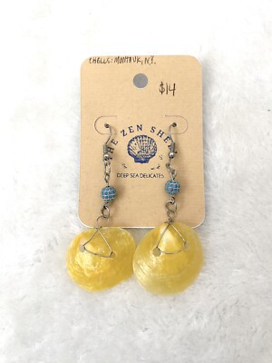 NWT The Zen Shell Dangly Earrings | eBay