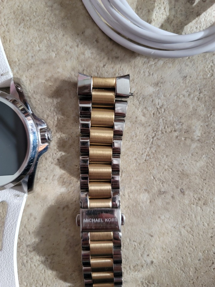 MICHAEL KORS ACCESS BRADSHAW Smart Watch Silver MKT5012 | eBay