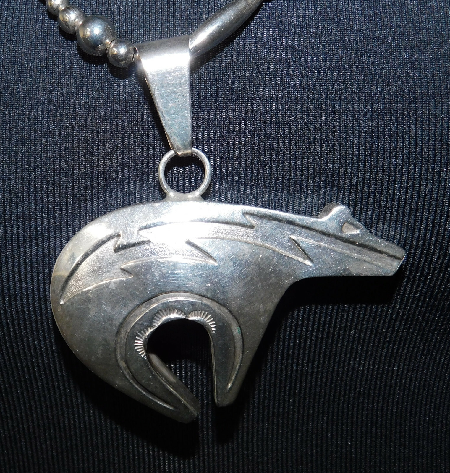 Signed Native American Calvin Peterson 925 Sterling B… - Gem