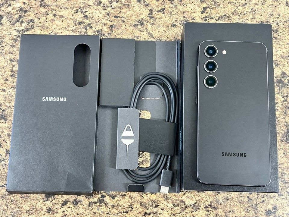 Samsung Galaxy S23 5G SM-S911U 128GB Unlocked GSM+CDMA Black In-Box ...