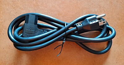 6ft Power cord 10amp, 90 degree connector - Exito E72389 | eBay