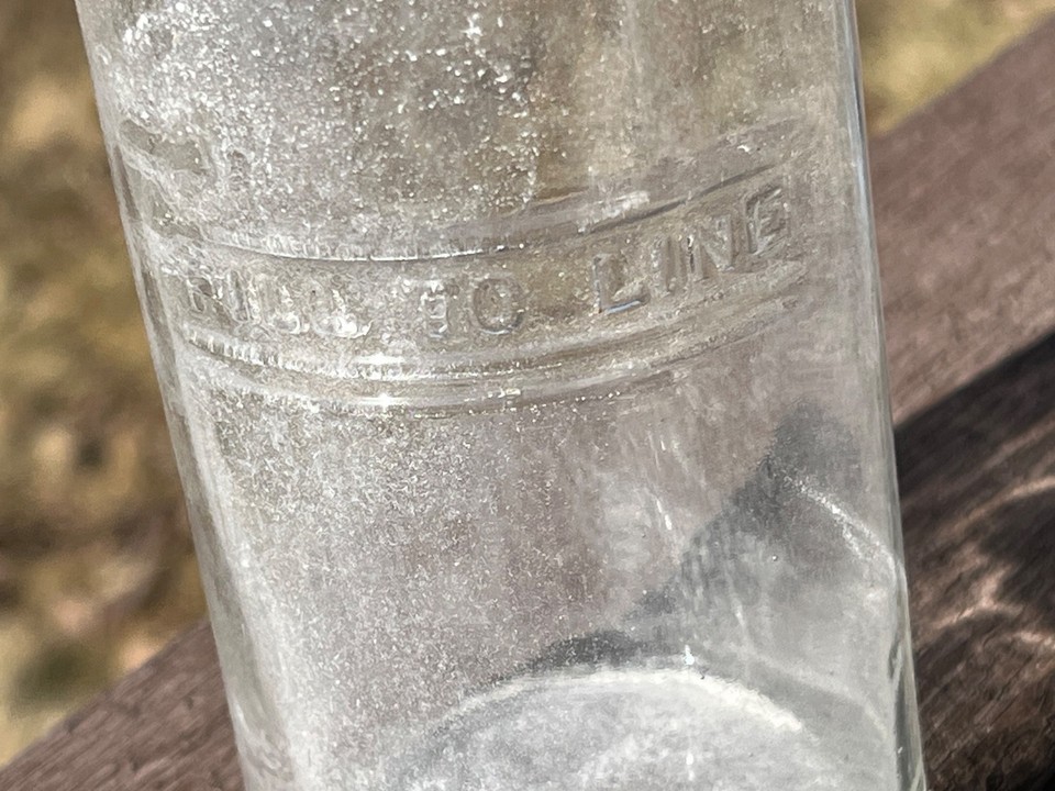 Antique Soda Acid Fire Extinguisher Clear Glass Acid Bottle and Cage ...