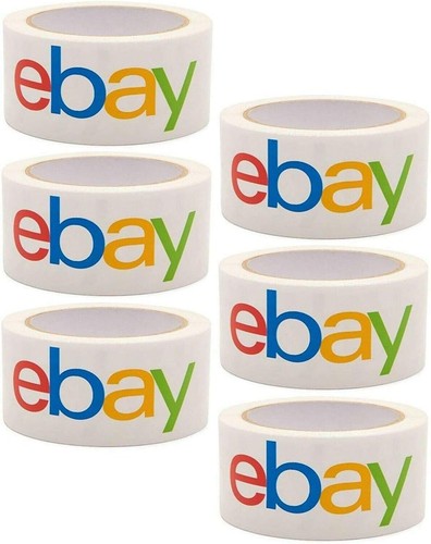 MAKE OFFER - Official eBay Brand Logo Packaging Tape Shipping Box ...